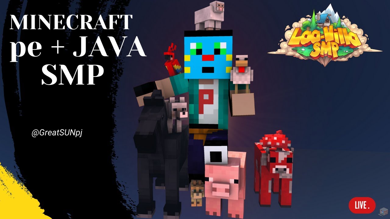 Minecraft pe SMP Live | LAAVILA | best Indian server For Pocket Edition + Java [ face cam ...