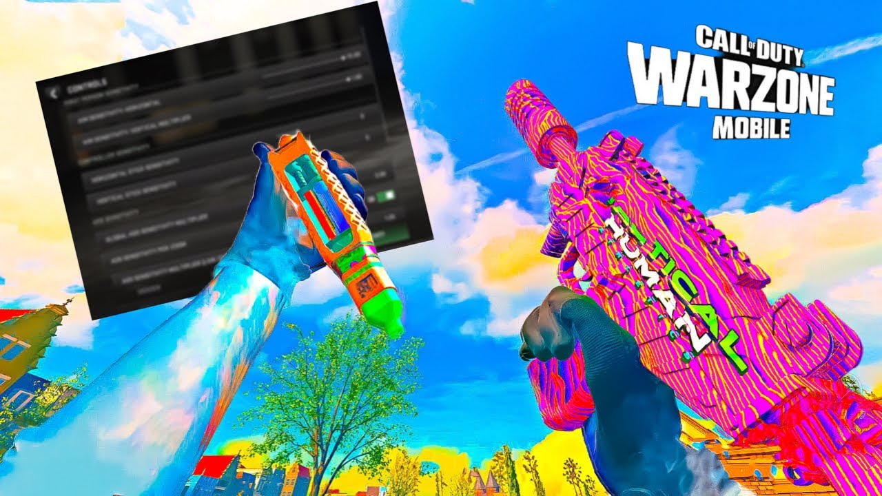 The Only Warzone Mobile SETTINGS You Need For MOVEMENT + AIM 👑 - YouTube