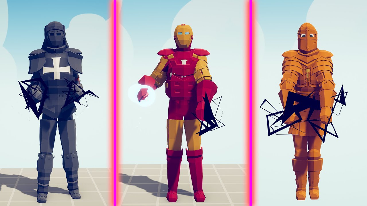 EVOLUTION OF IRON MAN - Totally Accurate Battle Simulator TABS - YouTube