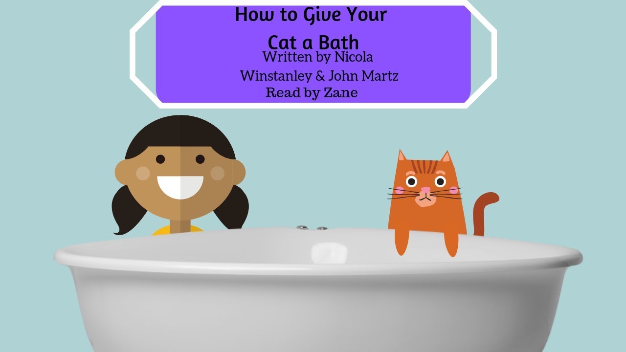 How to Give Your Cat a Bath in Five Easy Steps - YouTube