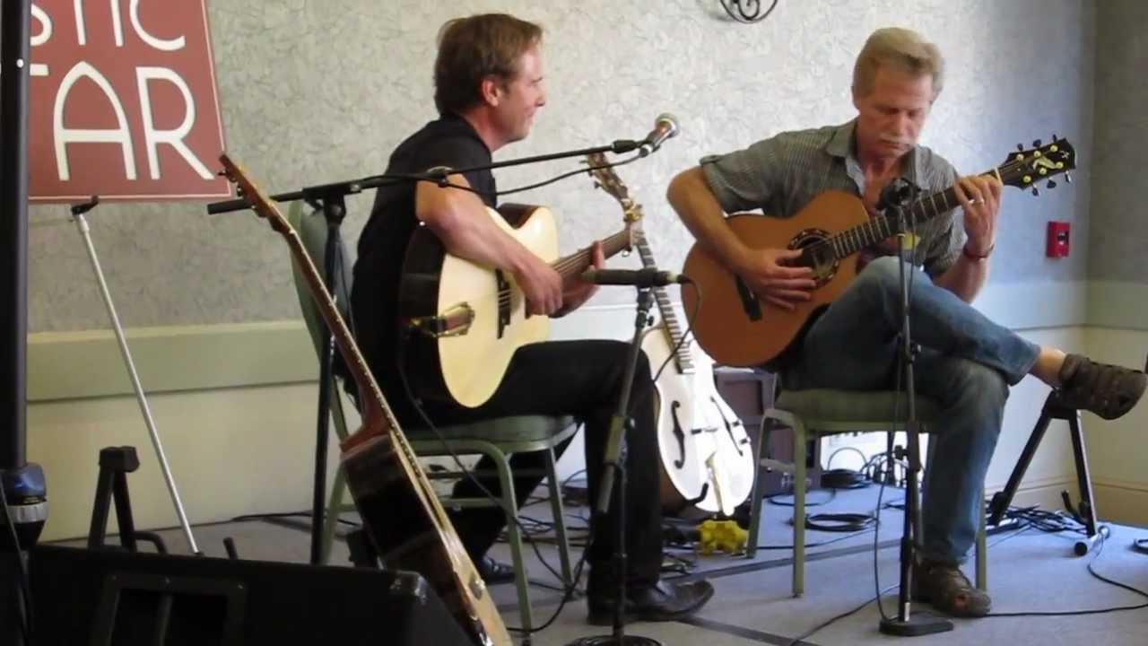 Alex de Grassi with Mike Salovich at the 2011 Healdsburg Guitar ...
