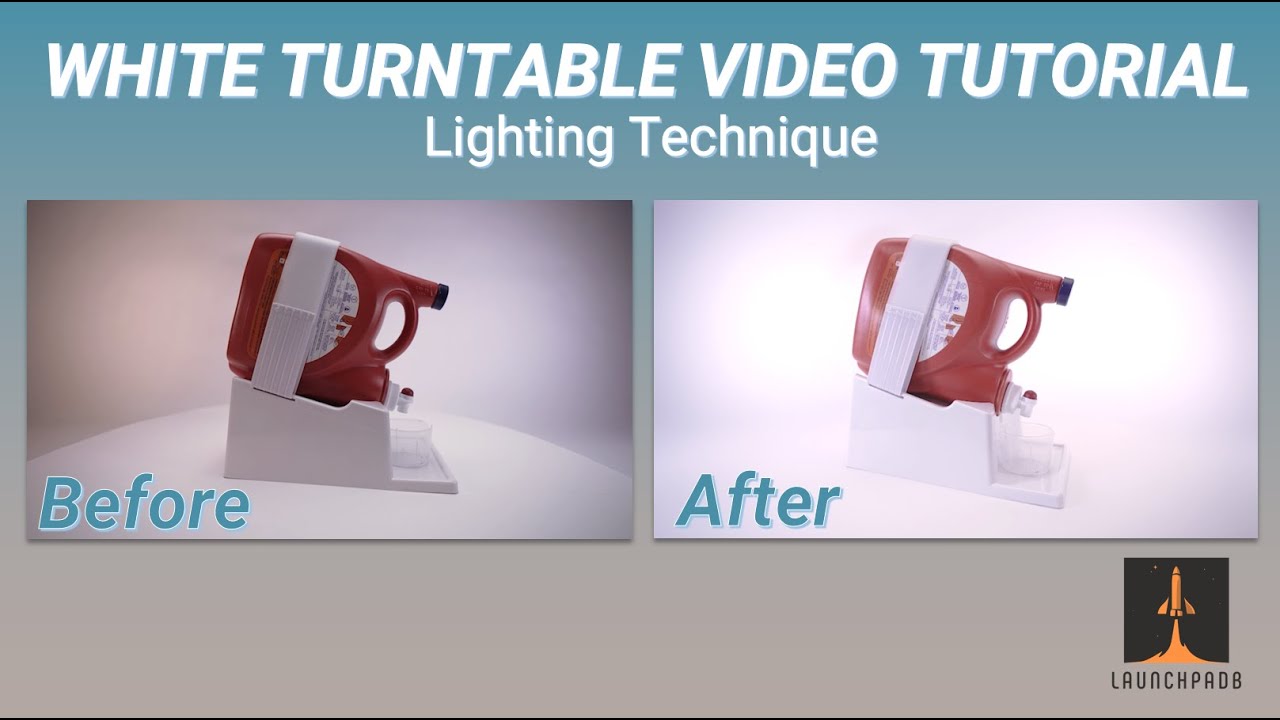 White Turntable Videography - Production Tutorial - YouTube