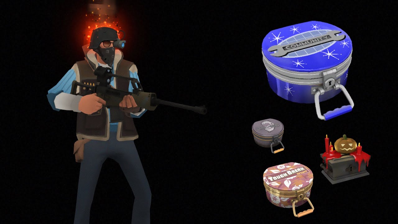 TF2 summer 2024 unbox - UNUSUAL AIMFRAME - YouTube