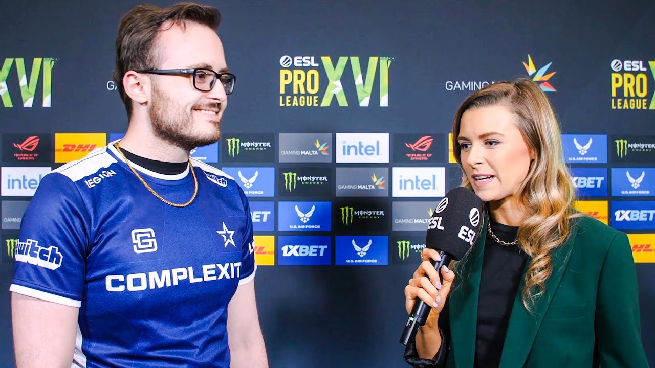 Complexity Grim - Interview before PLAYOFF MATCH vs FaZe Clan | ESL Pro ...