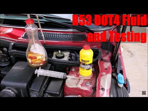 R53 Mini Cooper S Brake Upgrades: Fluid and Testing (Part 2 of 3) - YouTube