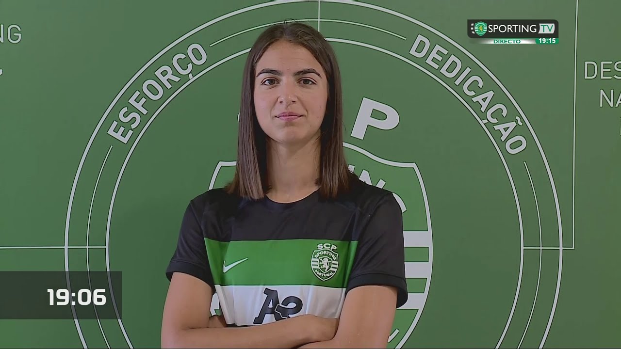 Leonor Miranda | Assinatura de Contrato Sporting CP 26-08-2024 - YouTube