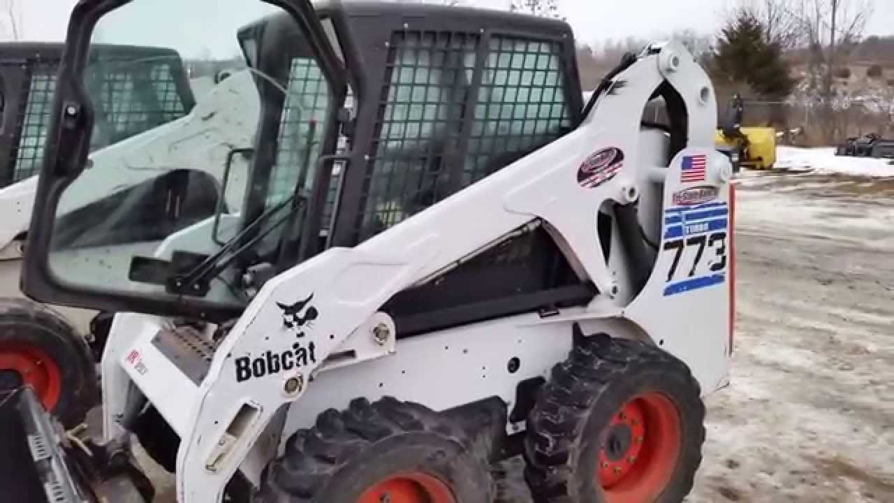 SOLD! - Somerset WI. 773G Bobcat skid steer FOR SALE Jeff with Tri ...
