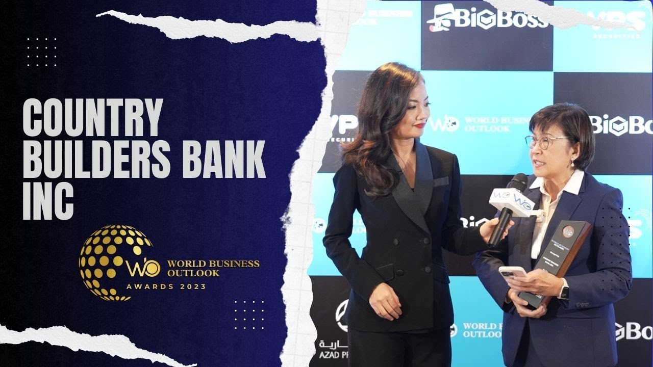 Country Builders Bank, Inc. at WBO Awards 2023 - YouTube