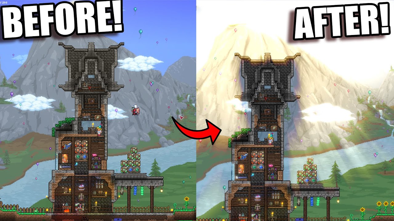 This Terraria Mod Will Make Your Game Look Like Ray Tracing Is On ...