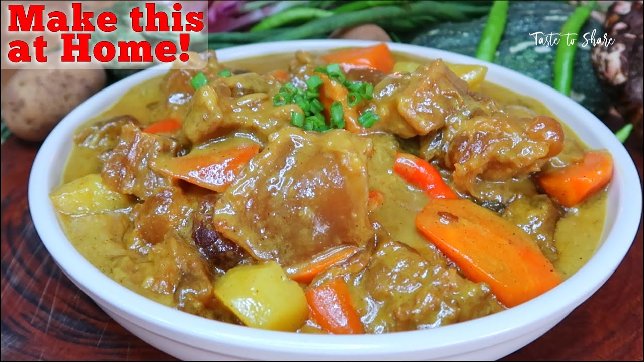 Tender! BEEF CURRY | don't Boil in Water directly! I will show you How ...