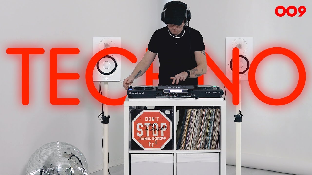 Peak Time Techno DJ Mix. (1 hour Live set mixed on Denon DJ SC Live 4) - YouTube