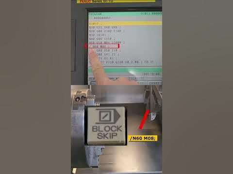 Blok atlatma, FANUC KONTROL PANELİ, CNC TORNA,Block Skip,CNC, CNC TURNING, CNC PROGRAMMING, Mode ...