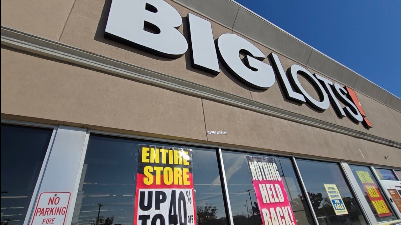 Store Closing Sale up to 40% | Big lots | Long Island, NY - YouTube