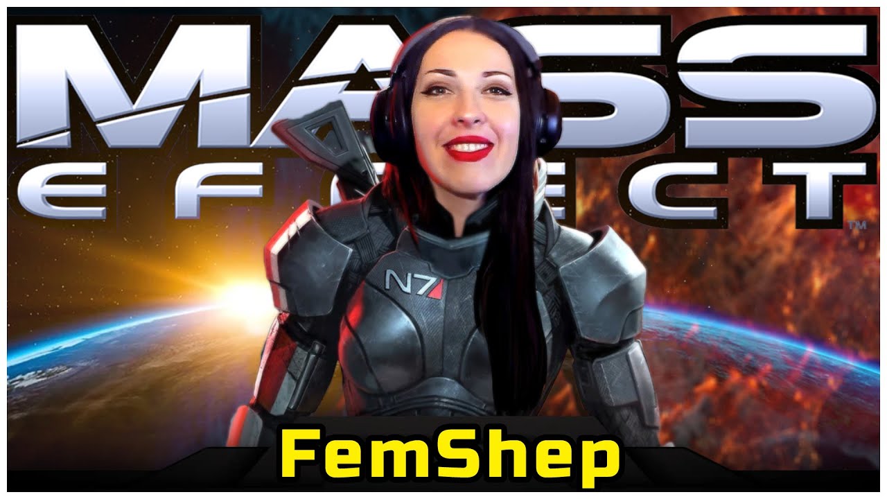 MASS EFFECT Walkthrough Part 1 - FEM SHEP THE BRUTE - YouTube