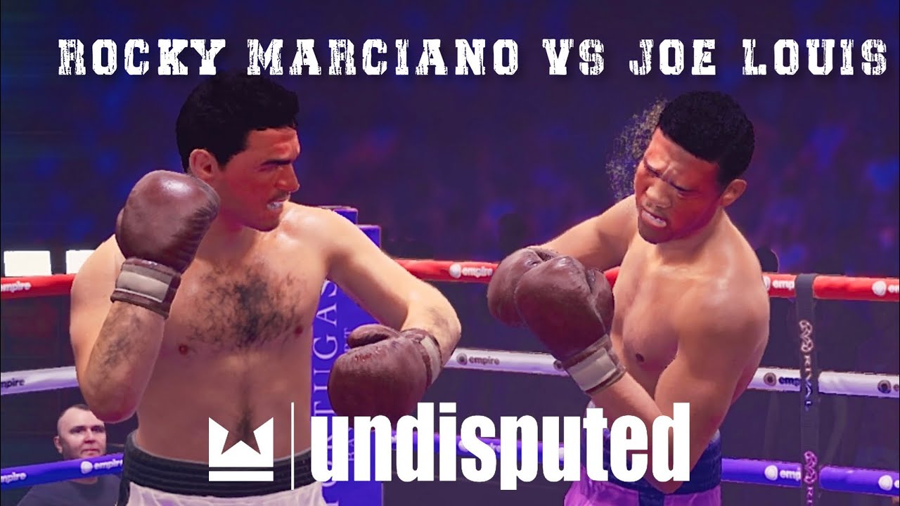 Rocky Marciano vs Joe Louis | Undisputed Boxing Game Full Fight - YouTube