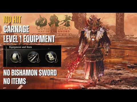 Beating Onimusha's final boss without any equipment enhancement (Carnage | No Hit | No Bishamon)