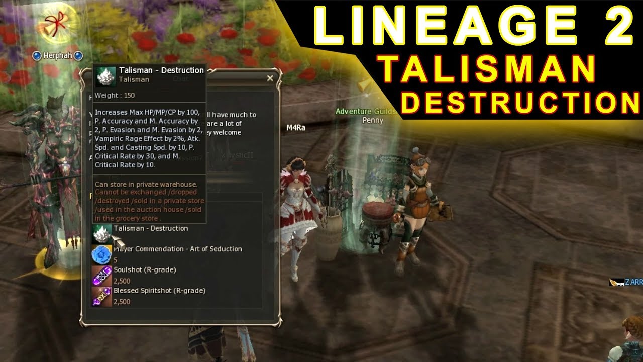 Lineage 2 Salvation - Across the Death Line (Quest 85-95) - YouTube