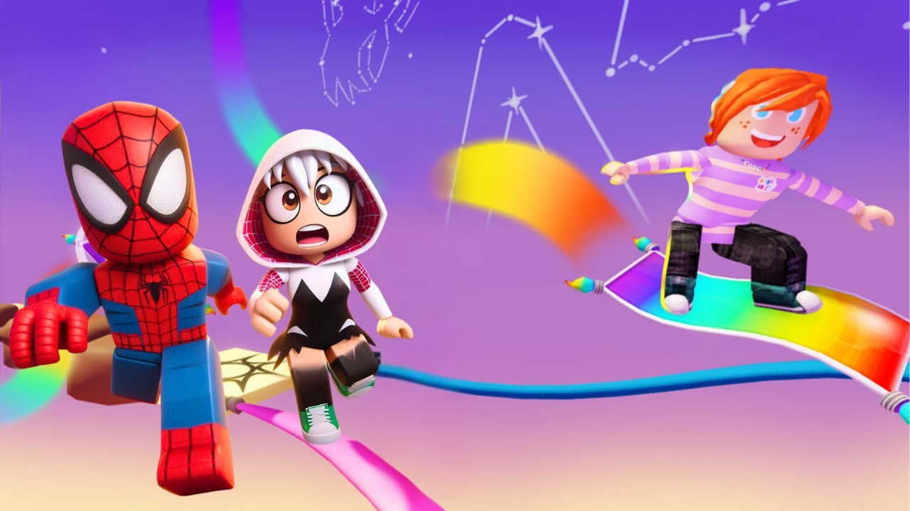 Adley's YouTube Cartoon - Roblox Obby Adventure! PART 2 - YouTube