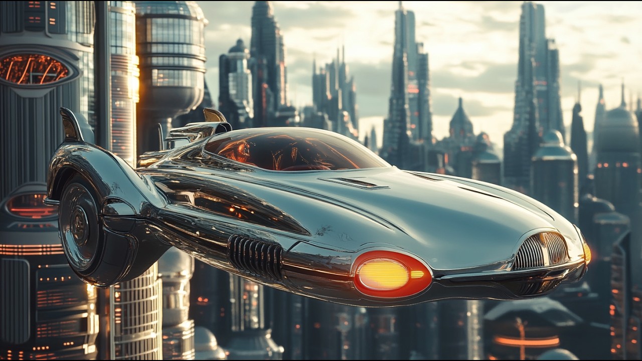 10 Retro-Futuristic [Flying Cars] You Have to See - YouTube