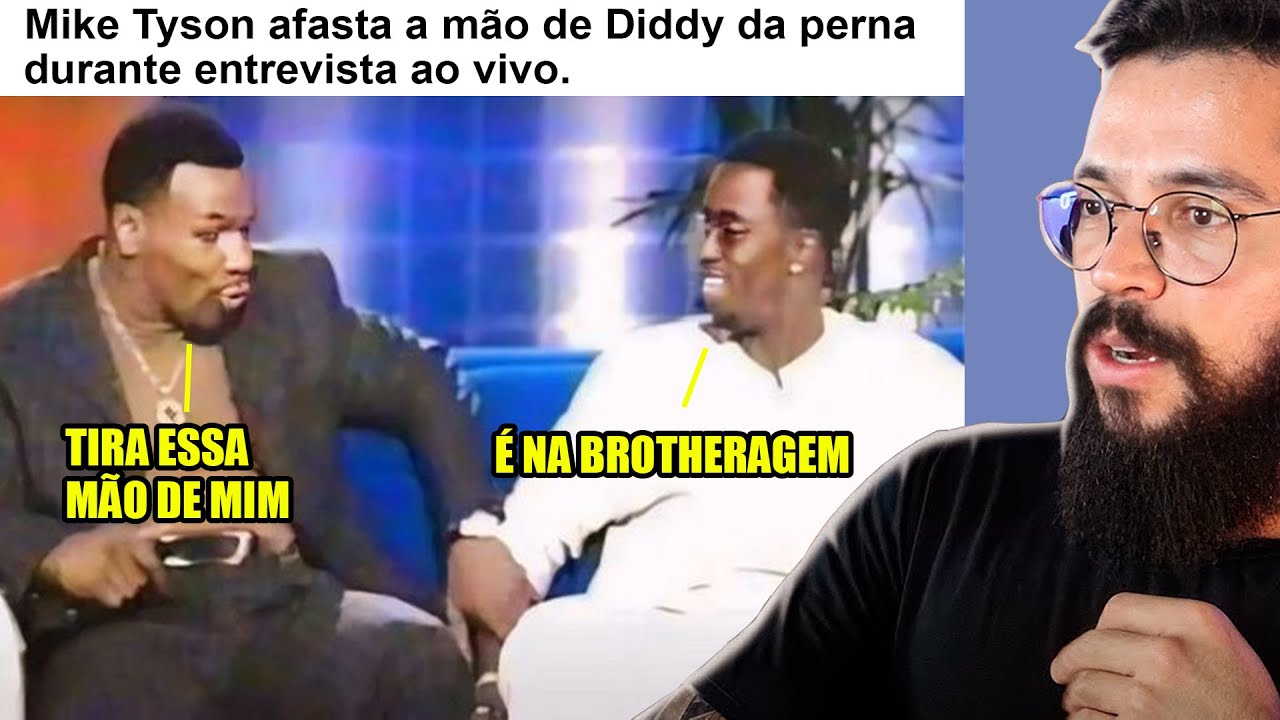 DIDDY TENTOU PASSAR A MÃO NO MIKE TYSON E SE DEU MAL - YouTube