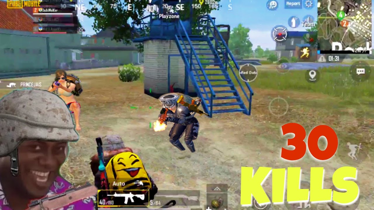 PUBG MOBILE FUN GAMEPLAY WITH A INTENSE ENDING I MUST WATCH - YouTube