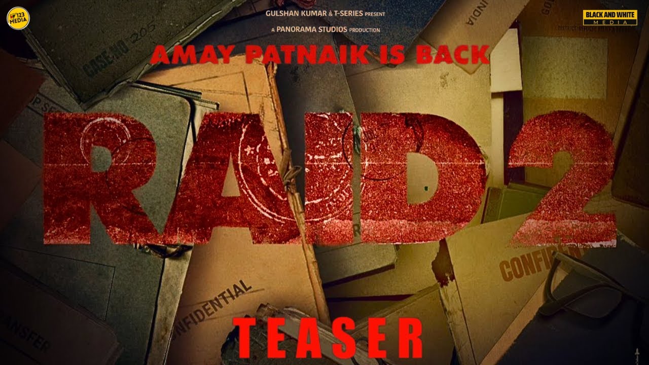 RAID 2 - Official Teaser Trailer | Ajay Devgan | Ritesh Deshmukh | Raid ...