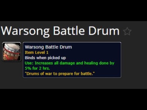 How complete Clear the Forest! SOD Warsong Battle Drum - YouTube