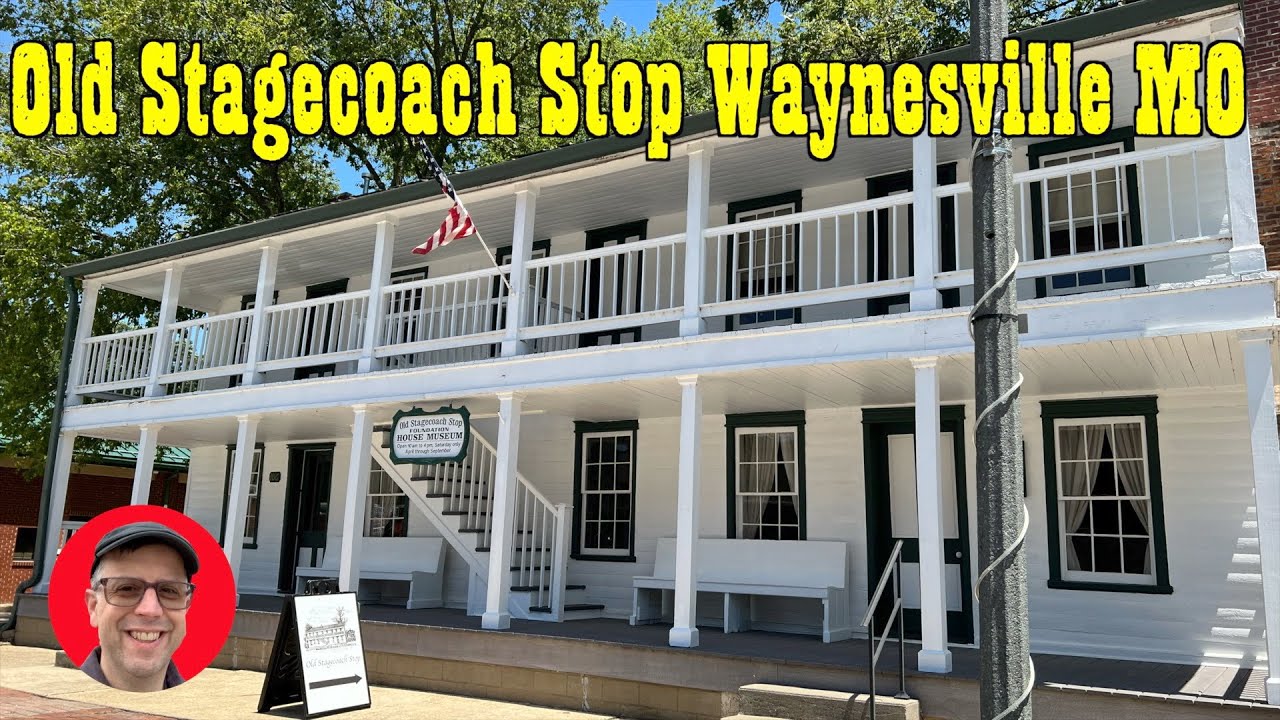 Old Stagecoach Stop, Waynesville Missouri 👍 Route 66 #museum #history ...
