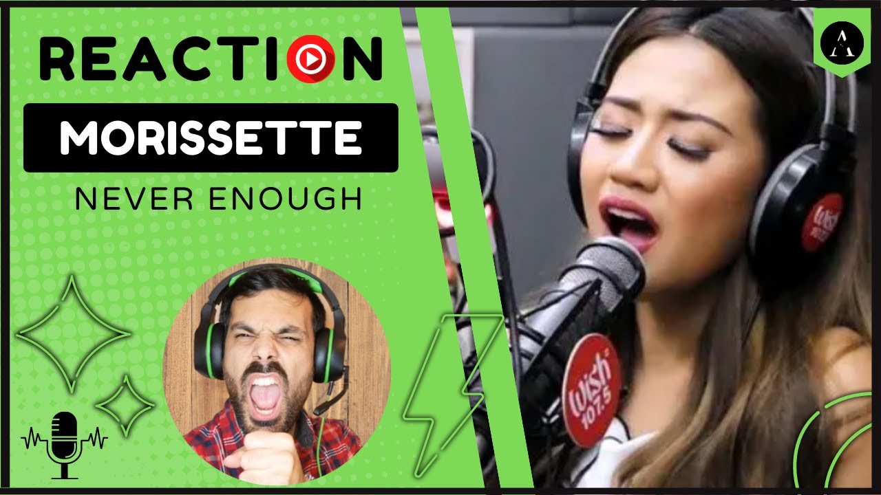 MORISSETTE AMON - "Never Enough" | REACTION | BREATHTAKING Performance ...