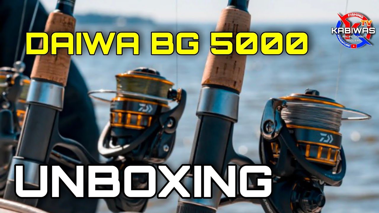 DAIWA BG5000 unboxing - YouTube