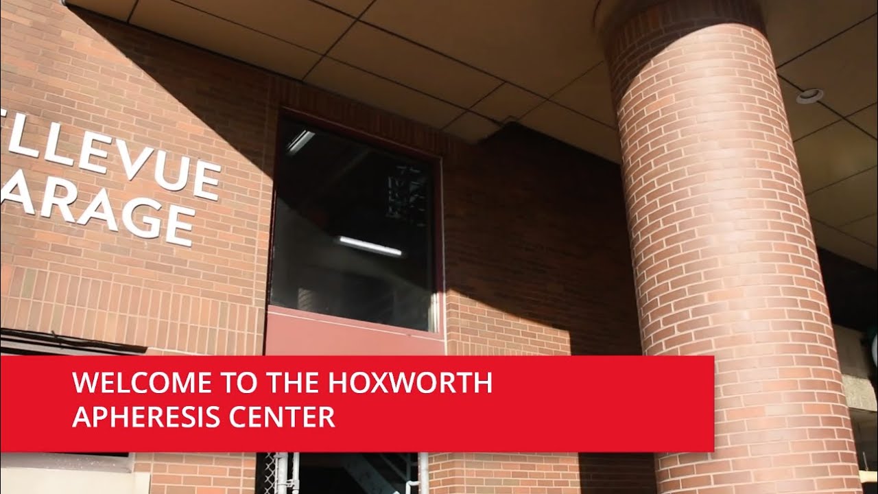 Hoxworth Blood Center's Apheresis Center - YouTube