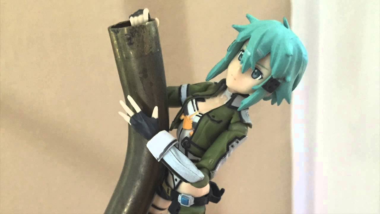 Meet The Sniper- Sinon Figma Stop Motion - YouTube
