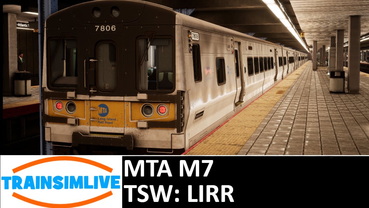 Train Sim World - 770 Atlantic Terminal to Hempstead - M7 On LIRR - YouTube