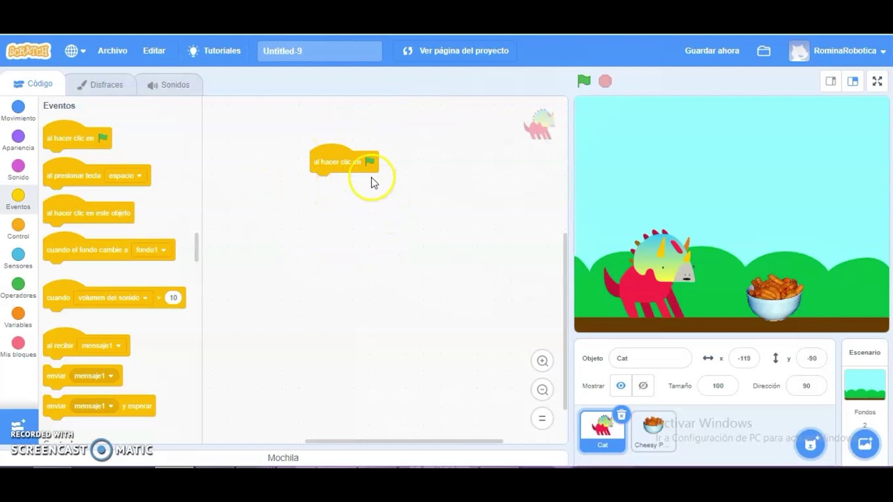 Programacion en Scratch** - YouTube