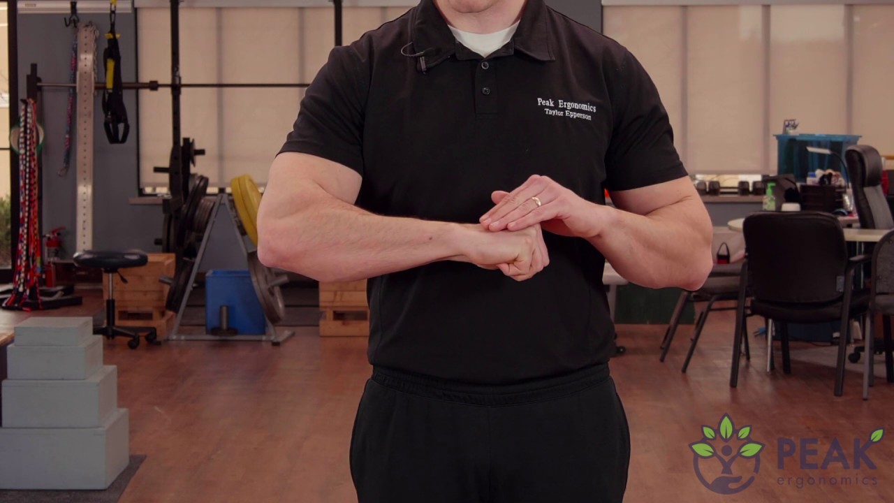 Ergonomic Hand Arm Exercises