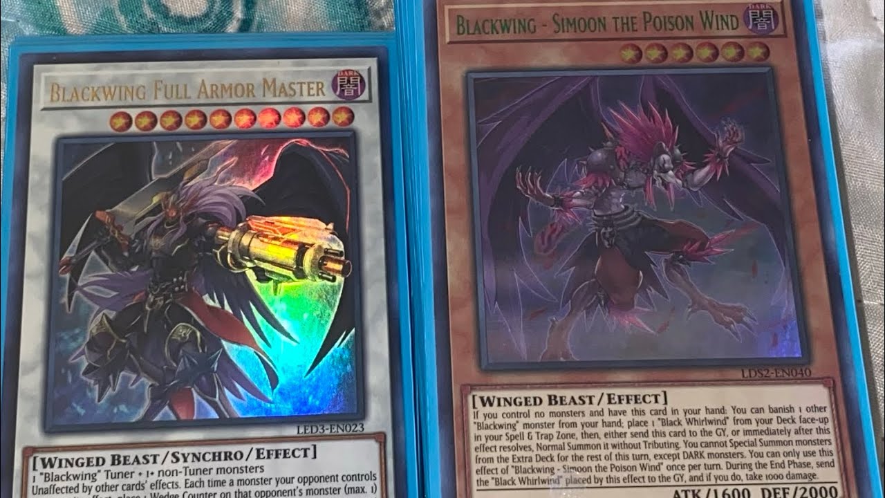CURRENT: BLACKWING DECK PROFILE (INCOMPLETE) - YouTube