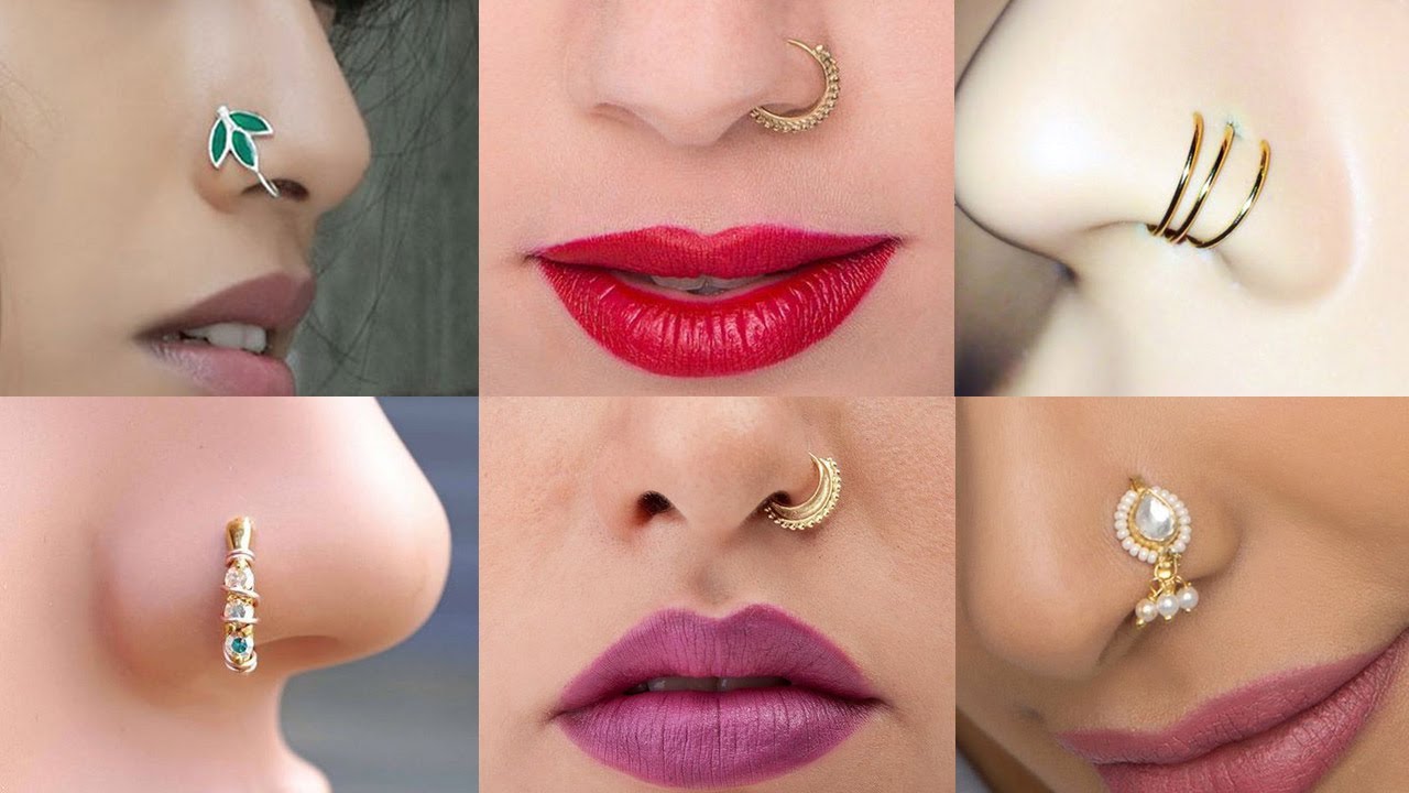 Latest Nose Pin And Nose Ring Designs | Nose Pin Designs | Nose Rings ...
