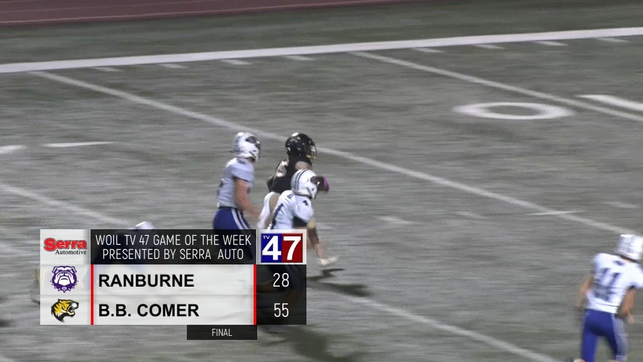 Ranburne vs. B.B. Comer Football Highlights 09/17/2021 - YouTube