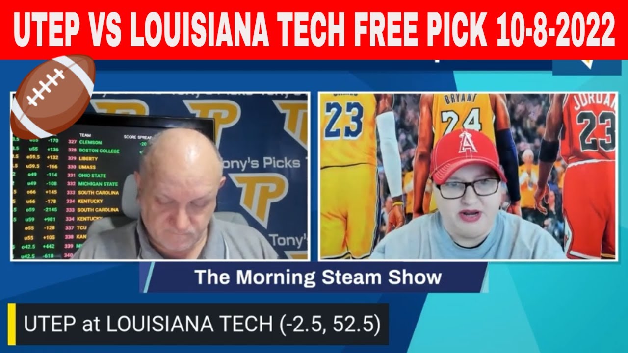 UTEP vs Louisiana Tech 10/8/2022 Week 6 FREE NCAAF Picks and ...