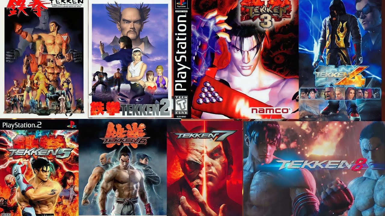 TEKKEN EVOLUTION (1- 8 ) ALL OPENING INTROS..#tekken#shorts - YouTube