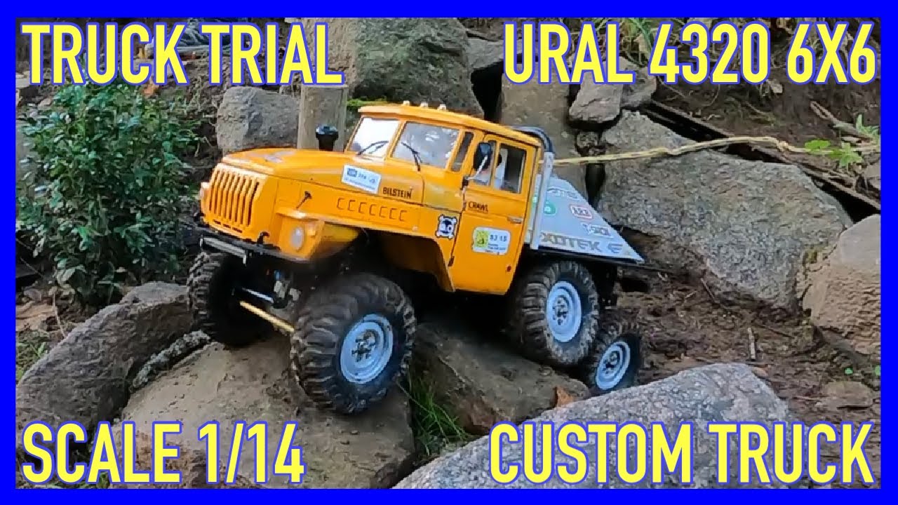 URAL 4320 6X6 TRAIL TRUCK CUSTOM URAL 6X6 - YouTube