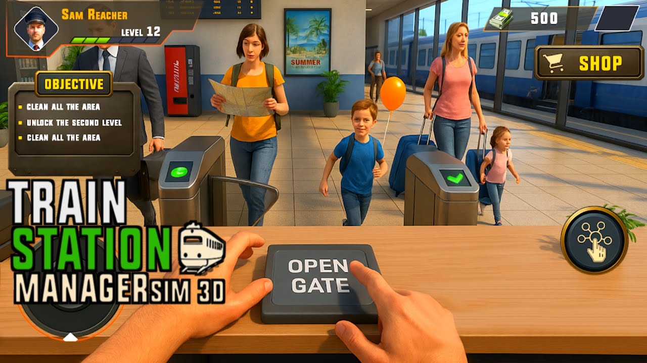 Train Station Manager Sim 3D - Gameplay Walkthrough Part 1 (iOS ...