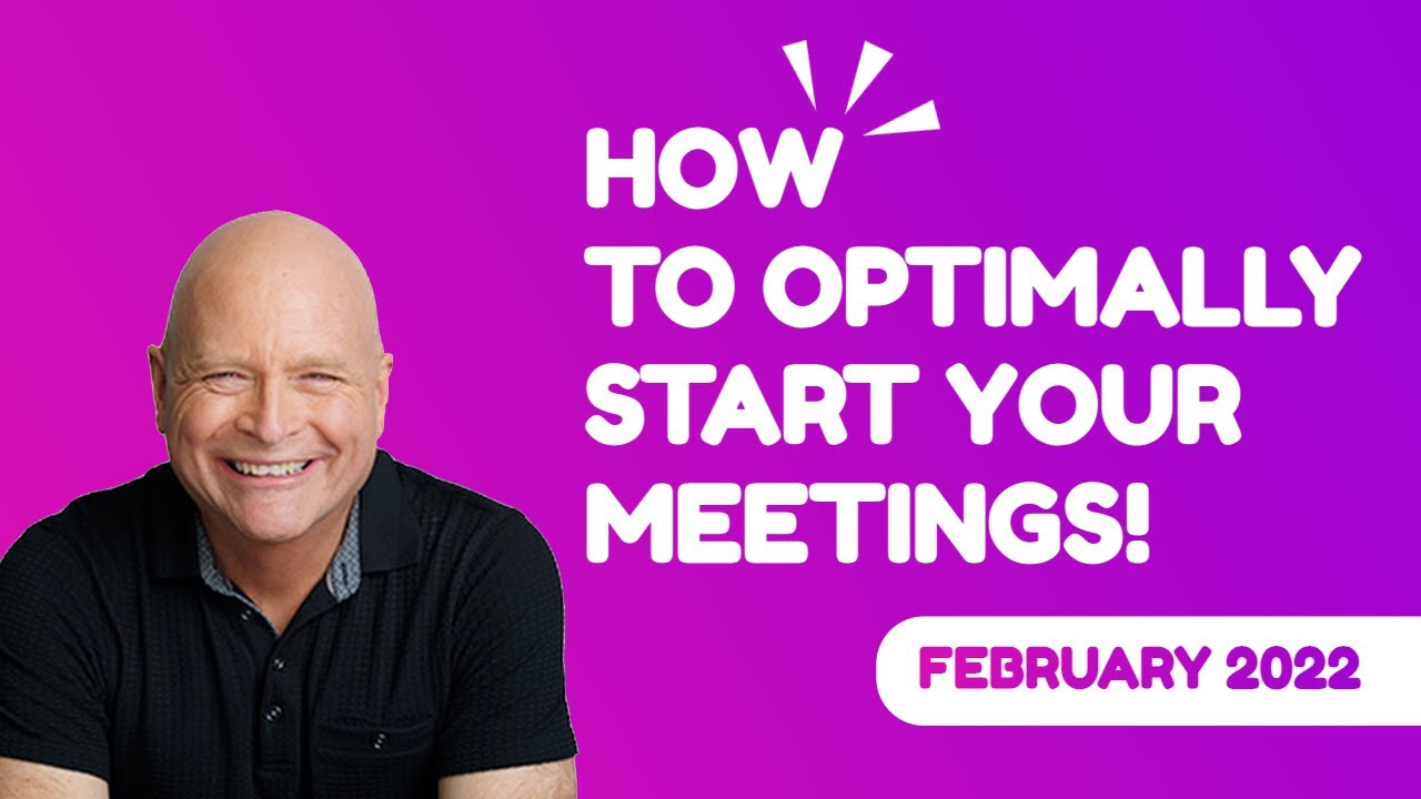 Learn How to Start a Team Meeting! - YouTube