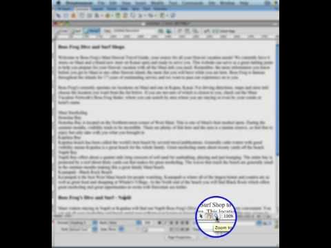 Dreamweaver Document Window Status Bar - YouTube