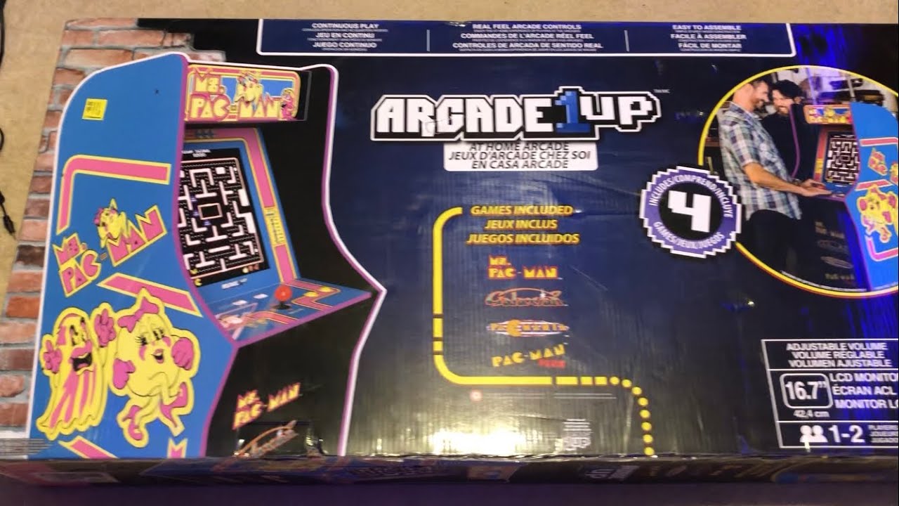 Arcade1Up Ms. Pac-Man $99 Walmart Review - YouTube