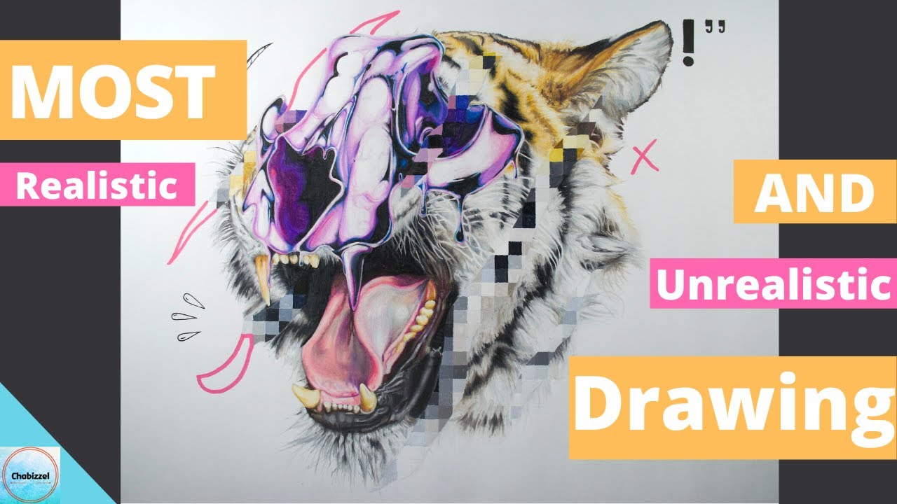 MOST REALISTIC and UNREALISTIC Drawing - YouTube