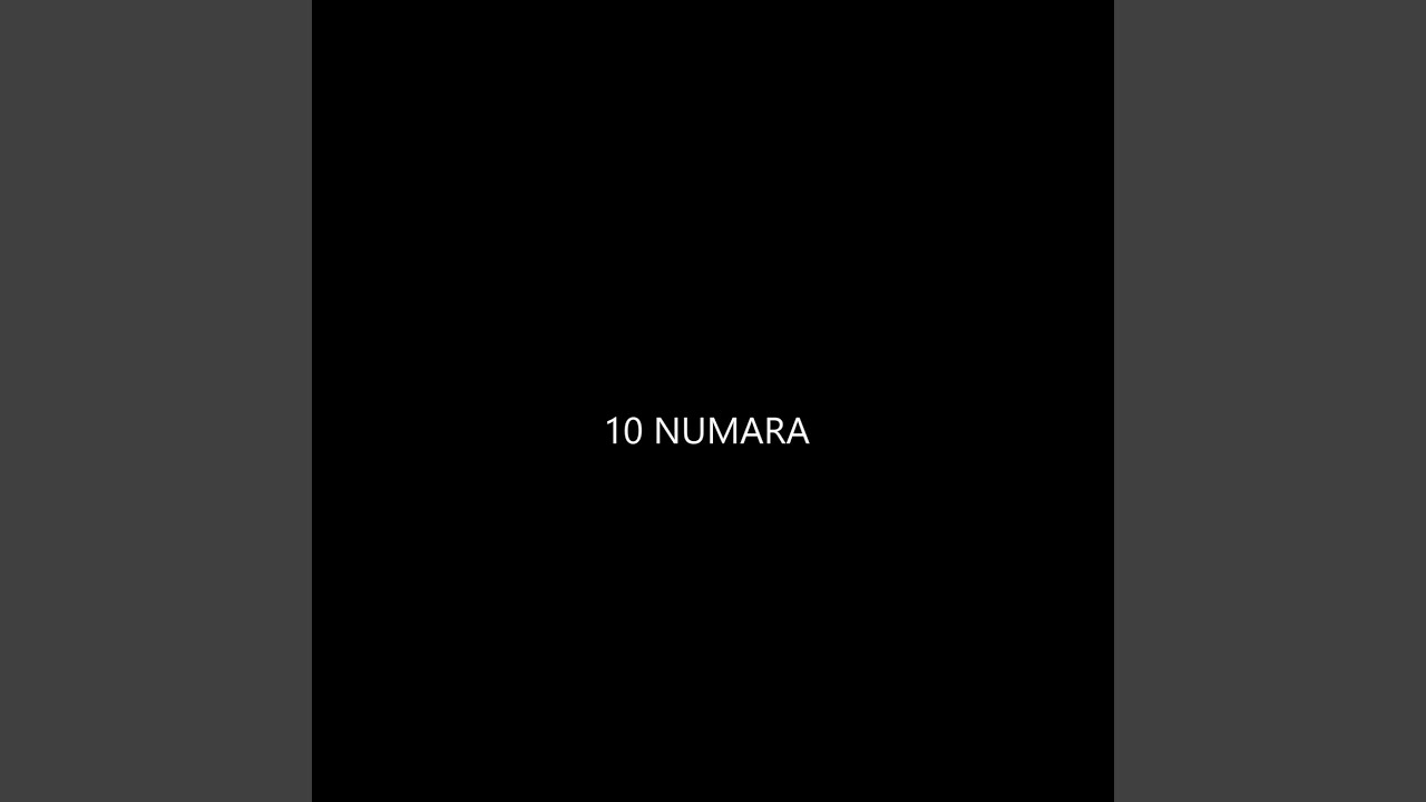 10 Numara - YouTube