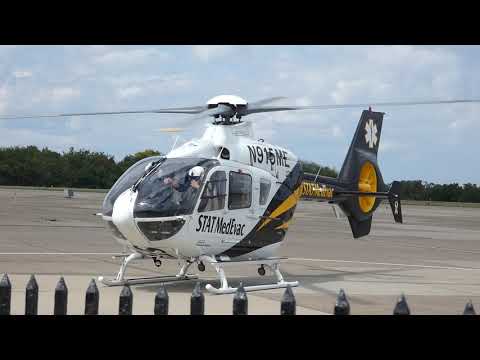 N915ME - STAT MedEvac 16 Taking Off - YouTube