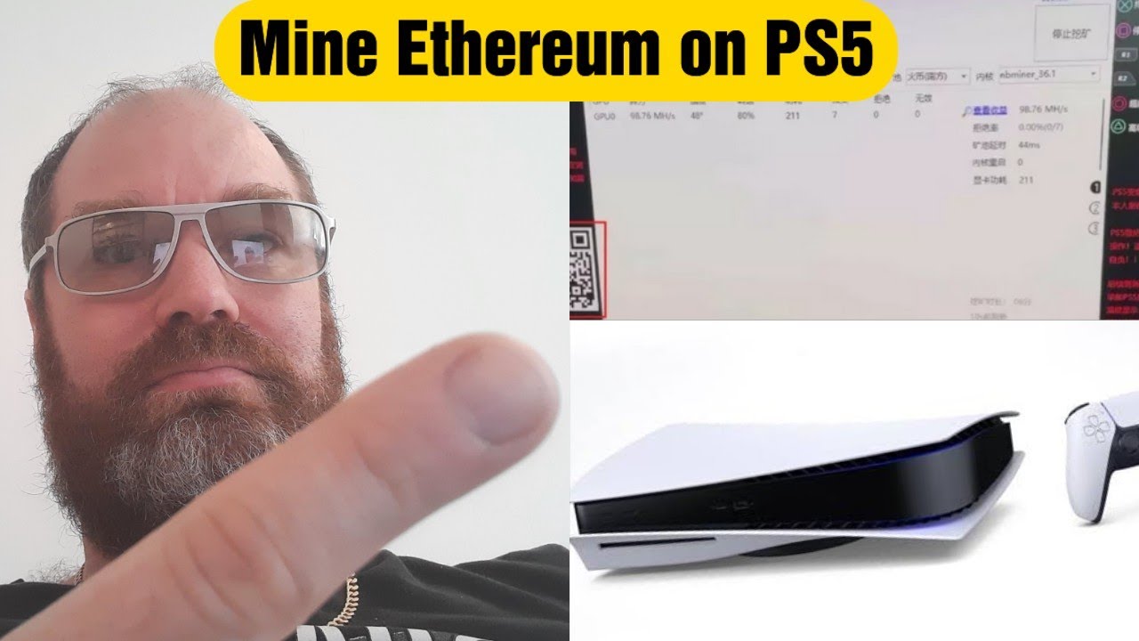 Mine Ethereum on Playstation 5 (PS5) With 99 MH/s. Alpha One - YouTube