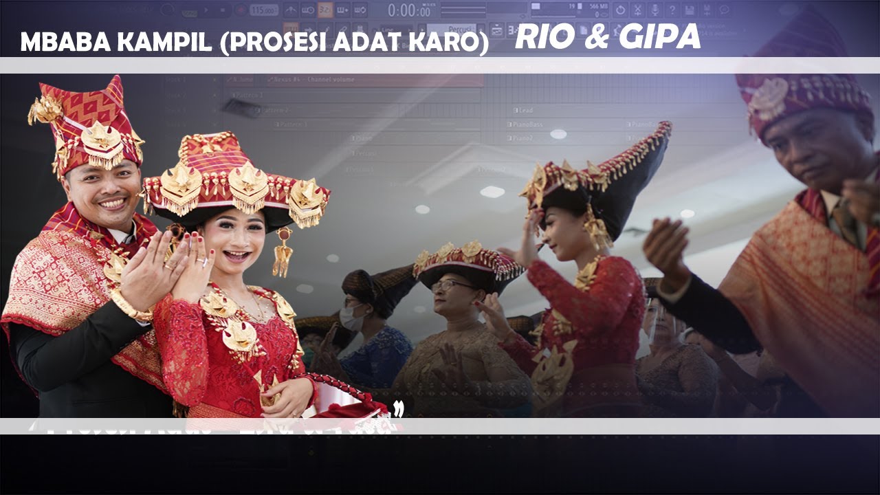 MBABA KAMPIL [PROSESI ADAT] - RIO & GIPA [WEDDING KARO] - YouTube